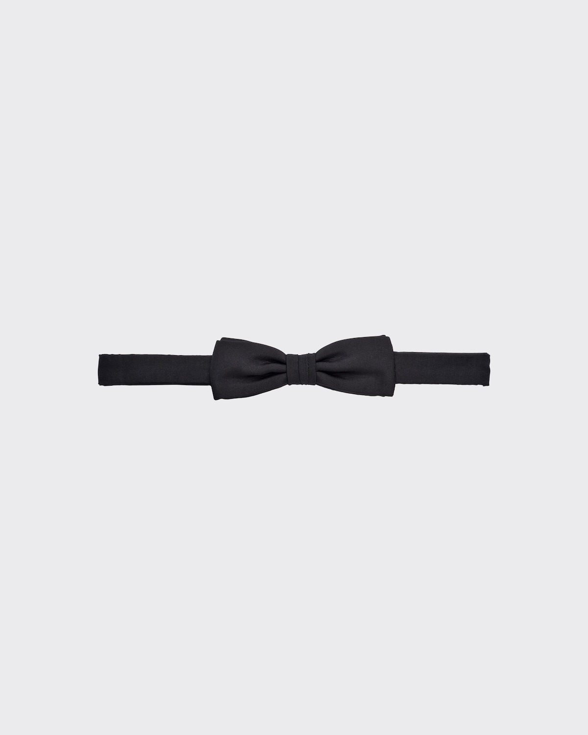 Black Silk Faille Bow-tie | PRADA