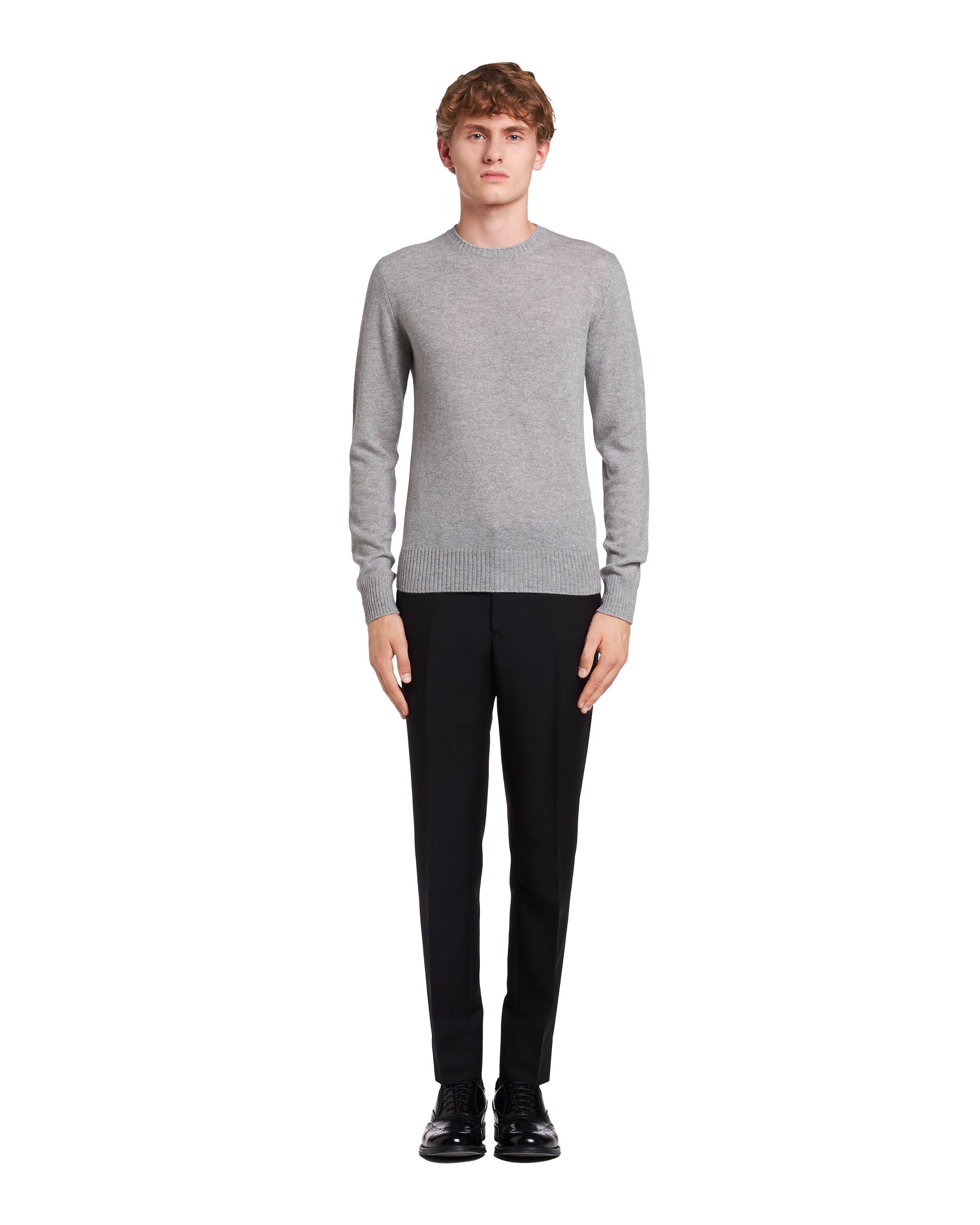 Grey Cashmere Sweater | Prada