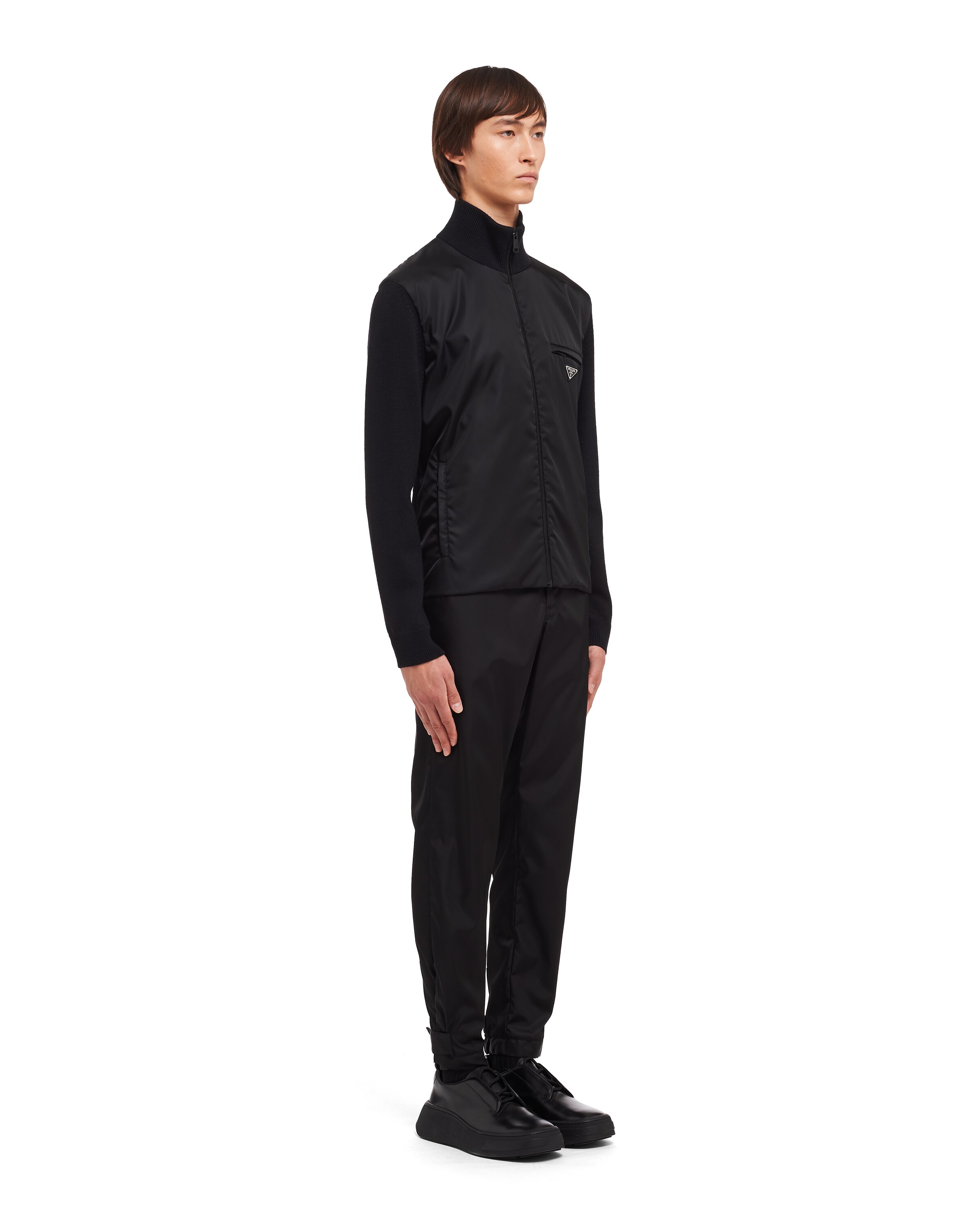 Black Wool cardigan | Prada