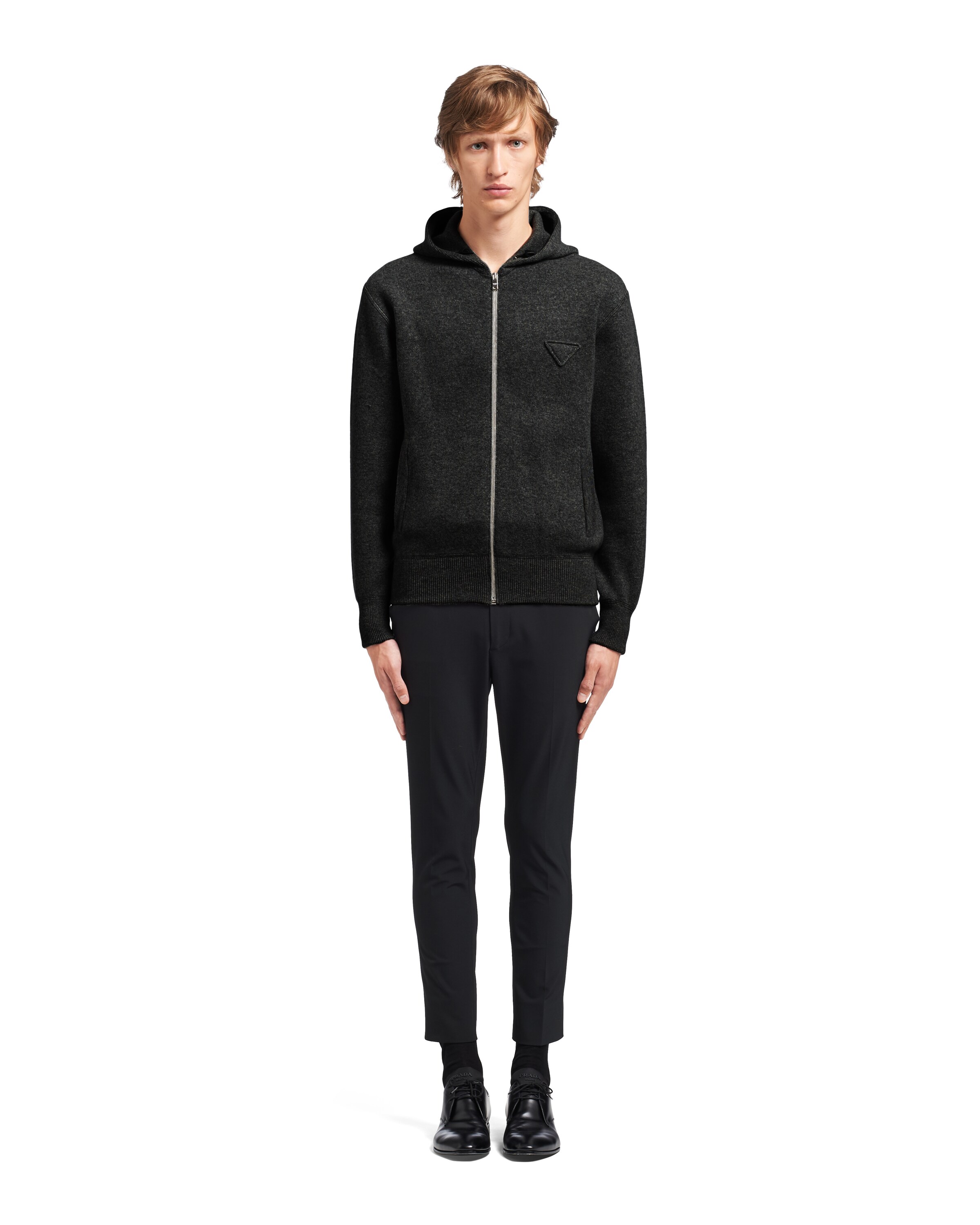 Black Cashmere cardigan | Prada